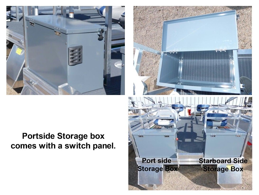 Laker 714 Basic Pontoon Boat