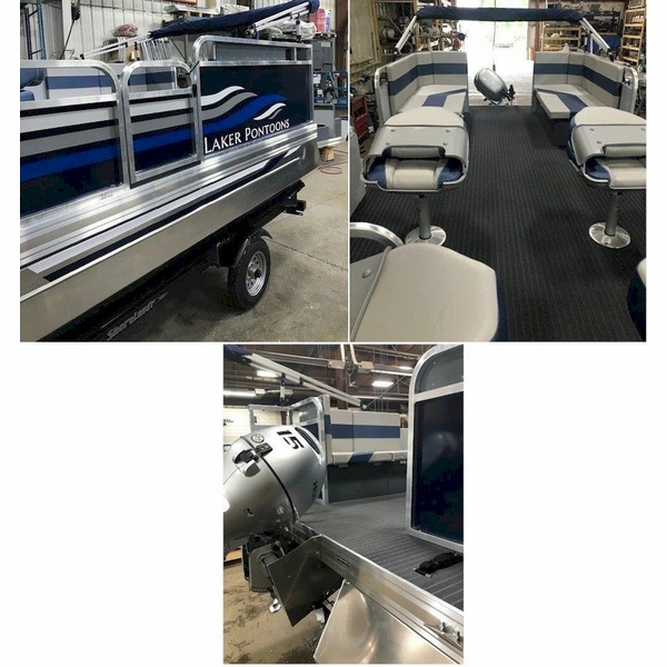 Laker 714 Basic Pontoon Boat