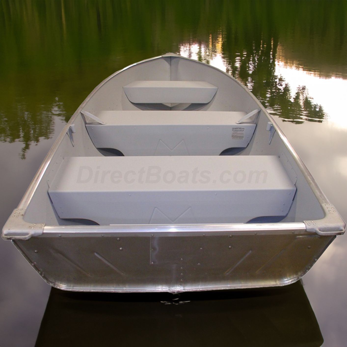 Launch 12 Aluminum V Hull Boat