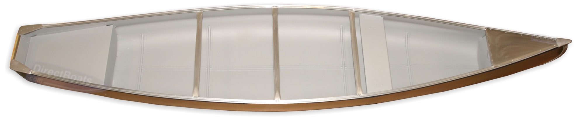 Overhead View of 16' Classic Square Back Canoe