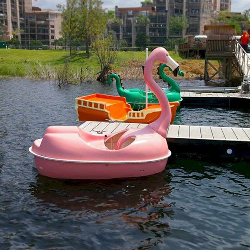 Pink Flamingo Pedal Boat