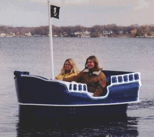 Pirate Ship Pedal Boat