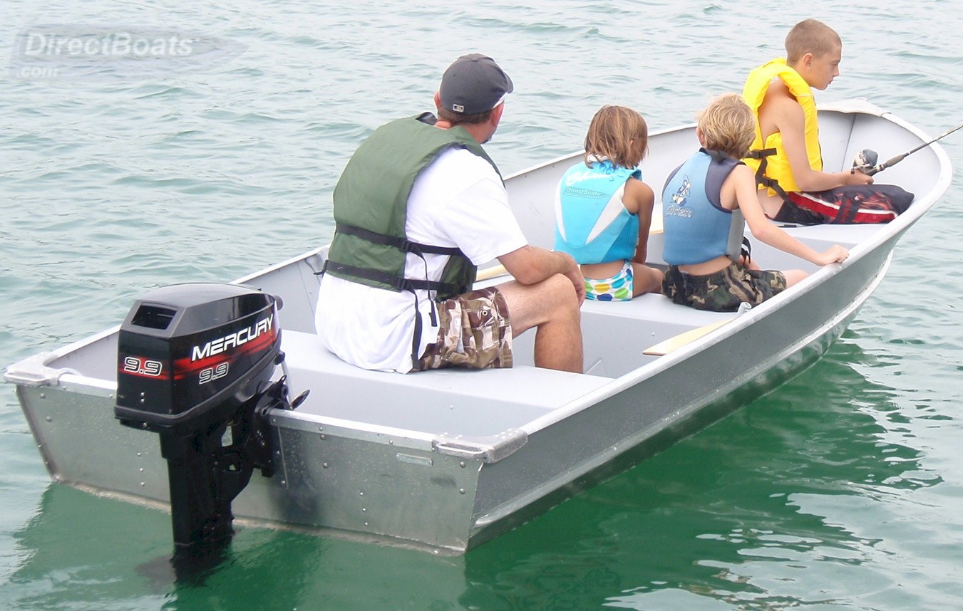 Polar 14 Boat On Water