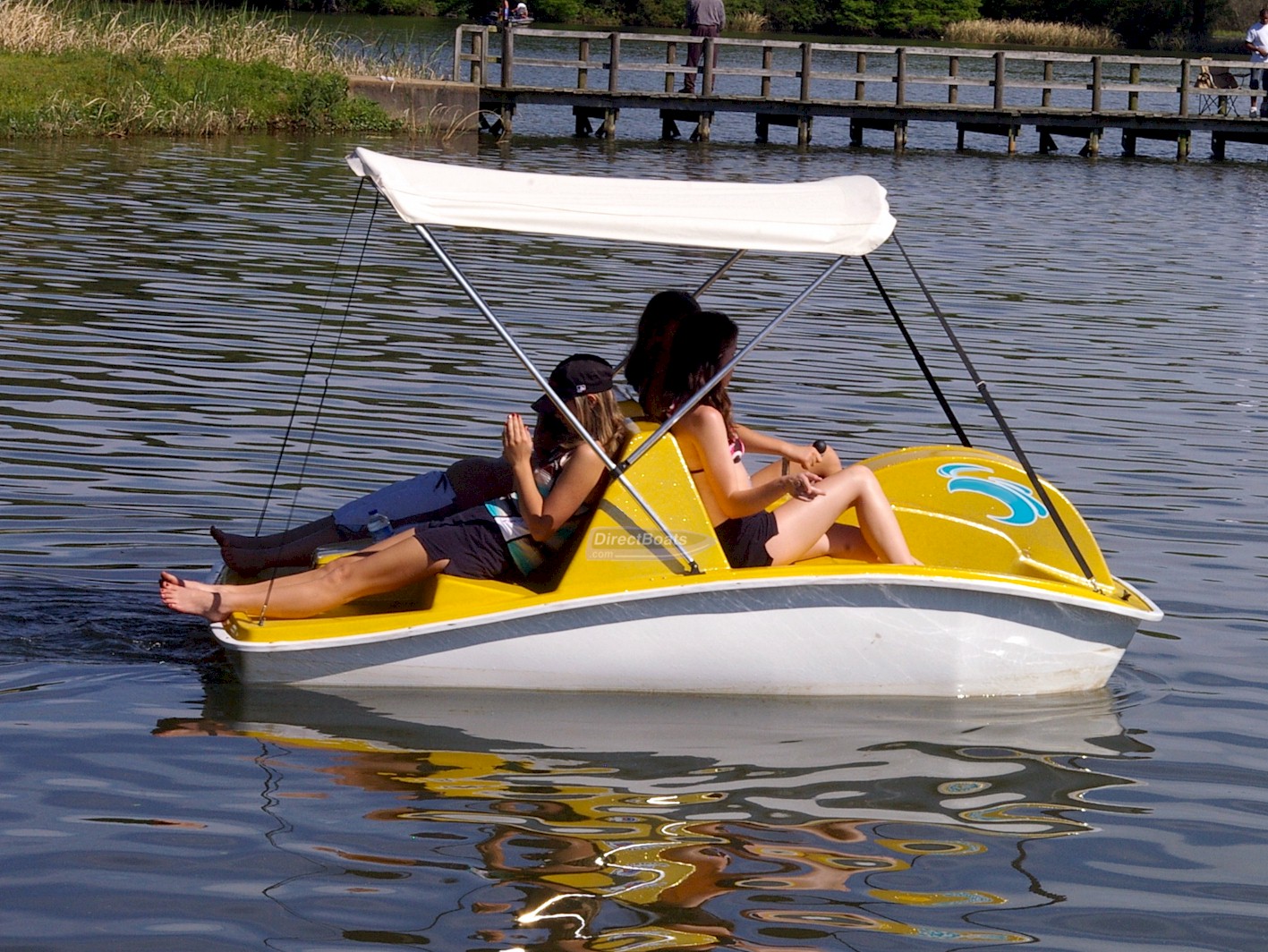 Prototype Electric Slide Pedal Boat
