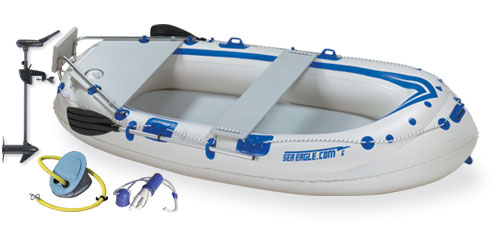 Sea Eagle 6 Inflatable Boat With Motor