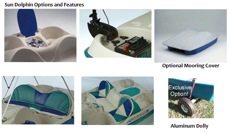 Sun Dolphin Options & Features