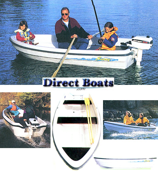 Sunny Row Boat w/oars