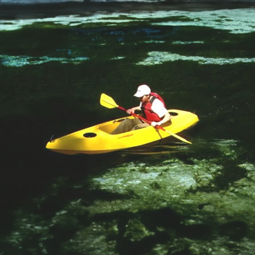 The Atlantis Clear Bottom Kayak