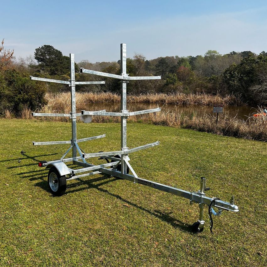 Tough Weld 6 Place Kayak Trailer