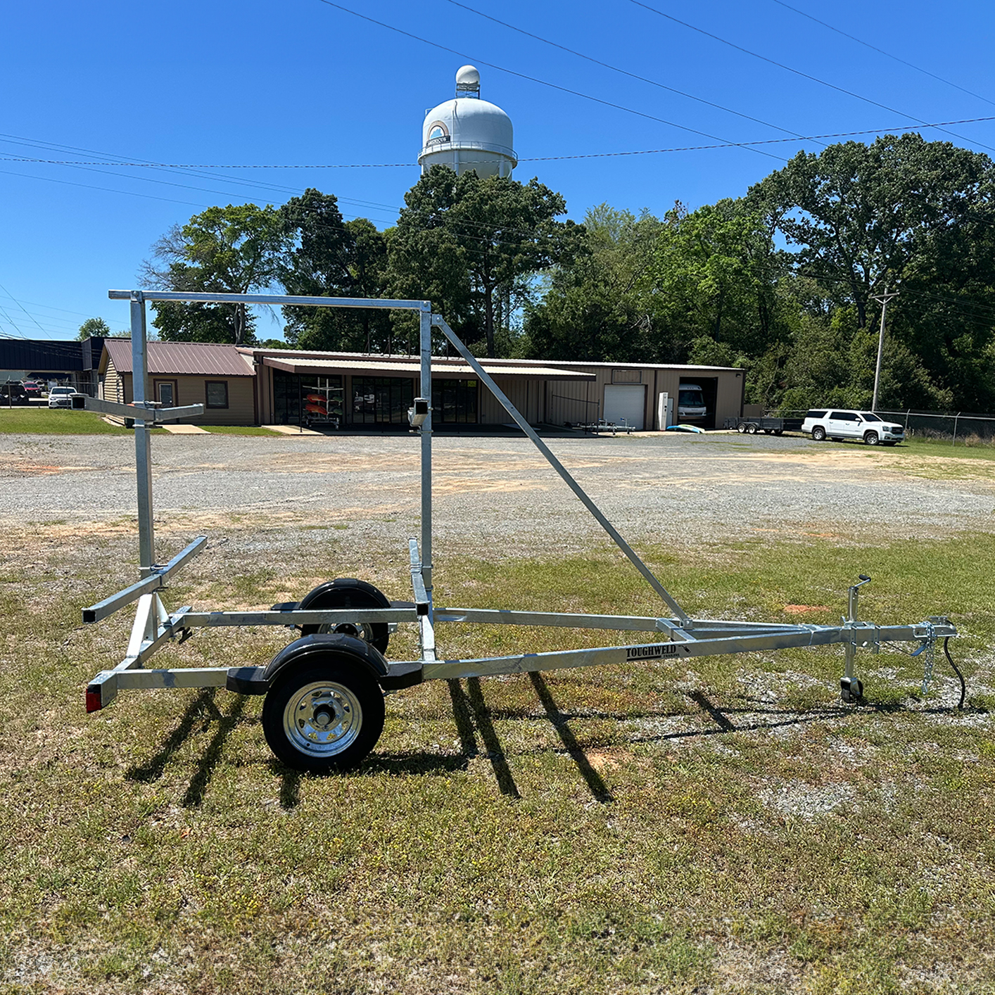 Toughweld 4-8 place kayak trailer