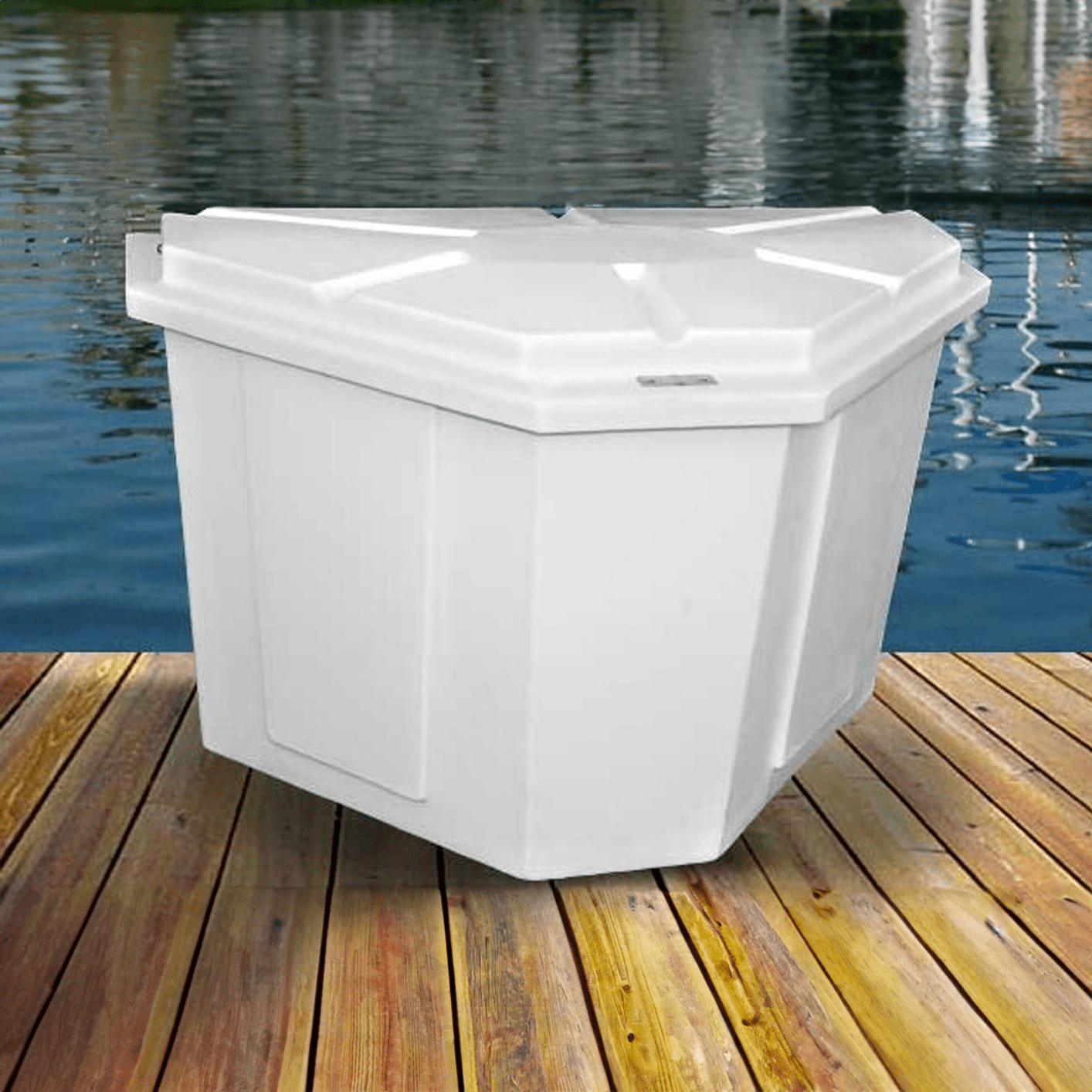 Triangular Poly Dock Box