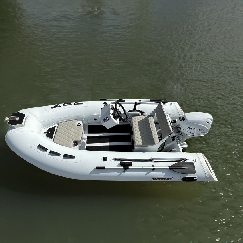 Tropicraft 320 Inflatable Boat w/ 20HP