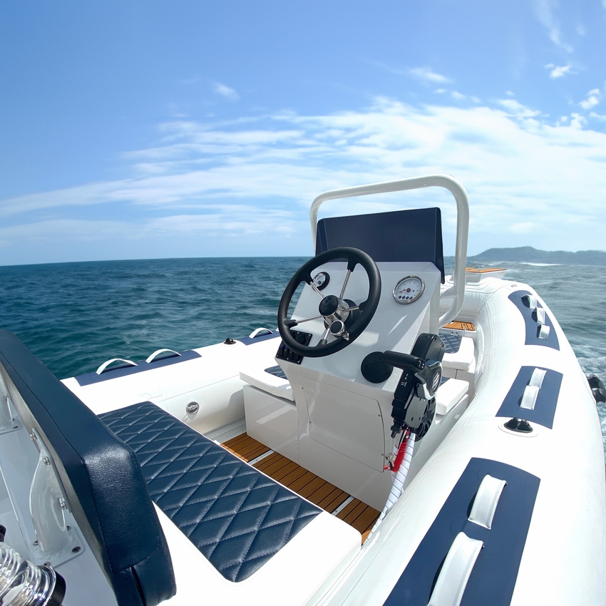 Tropicraft 420 Inflatable Boat w/ 40HP