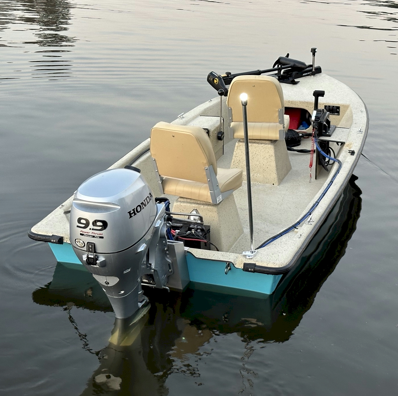 Angler Bay V14SS w/ 9.9 Boat Package