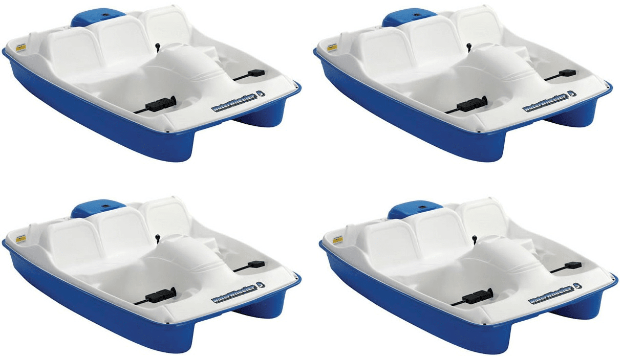 Water Wheeler 5 Pedal Boat 4 Pack
