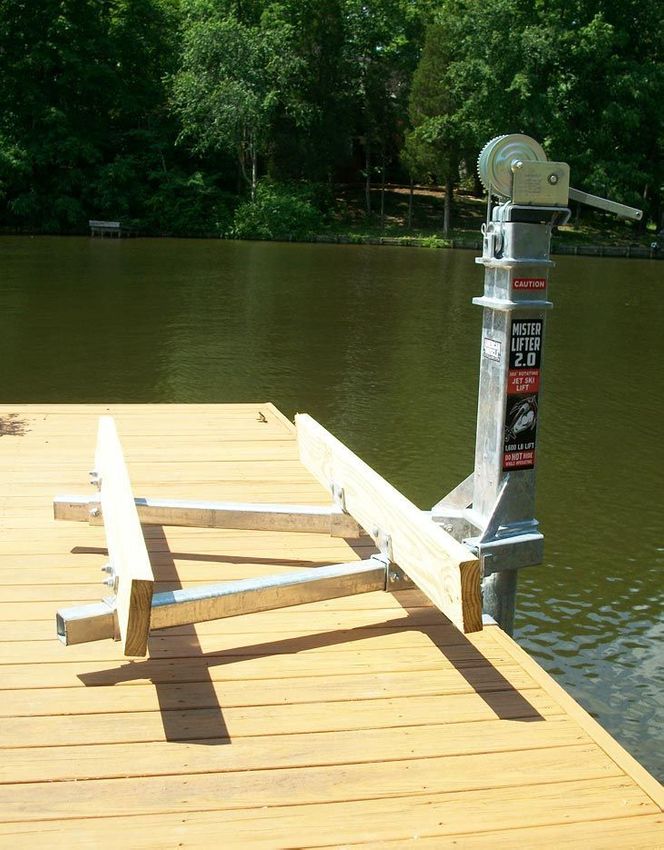 Manual Small Boat Lift