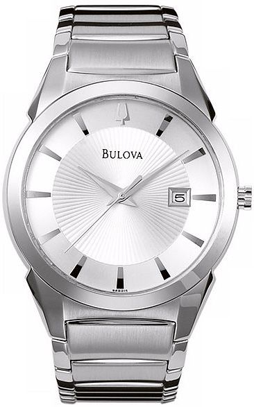 Men's Bulova Dress Steel Watch 96B015