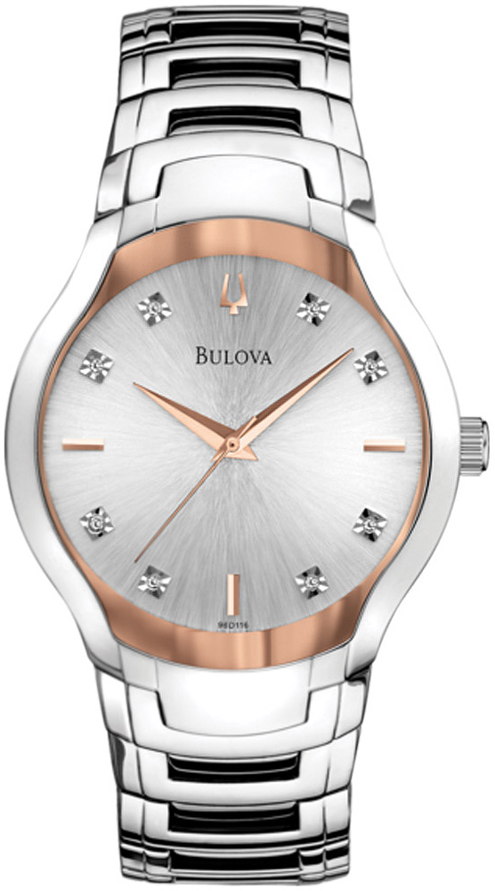 Men's Bulova Diamond Dress Watch 96D116