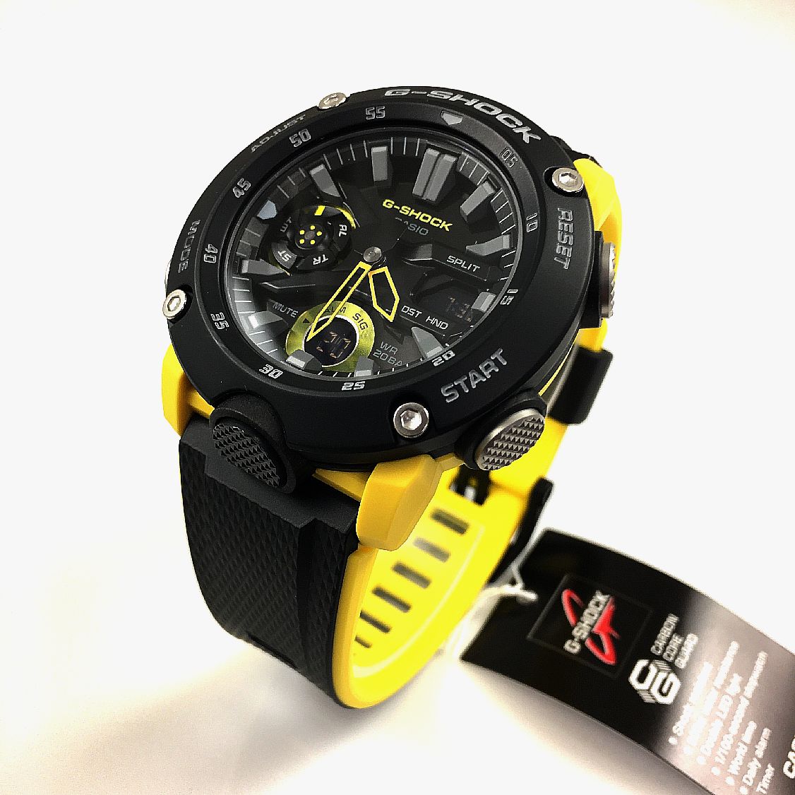 Casio G-Shock GA-2000 Carbon Core Guard Analog Digital Watch GA2000-1A9