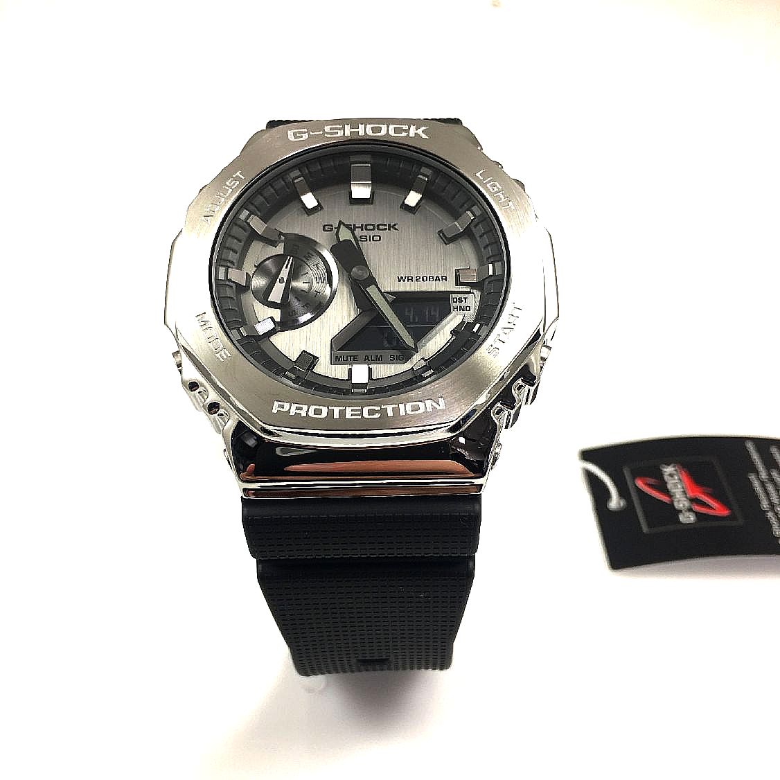 Casio G-Shock Metal Covered Analog Digital GM-2100 Watch GM2100-1A