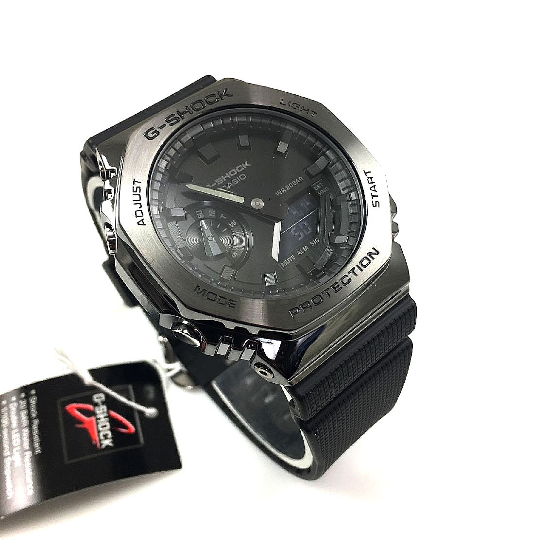 Casio G-Shock Metal Covered Analog Digital GM-2100BB Watch GM2100BB-1A