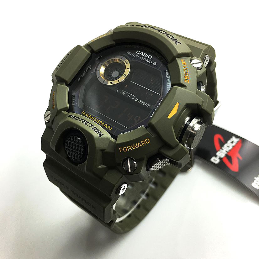 Casio G-Shock Rangeman Solar Atomic Watch GW9400-3