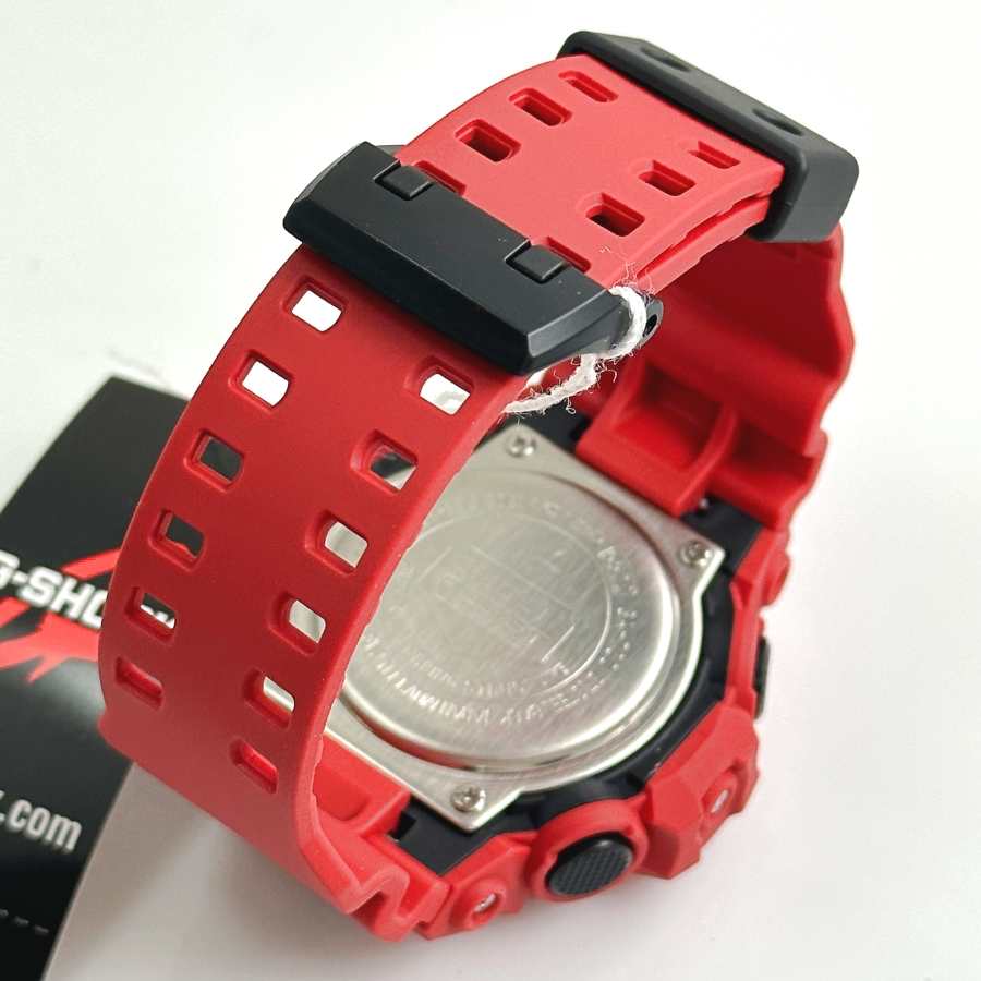 Casio G-Shock Red Digital Analog Watch GA700-4A