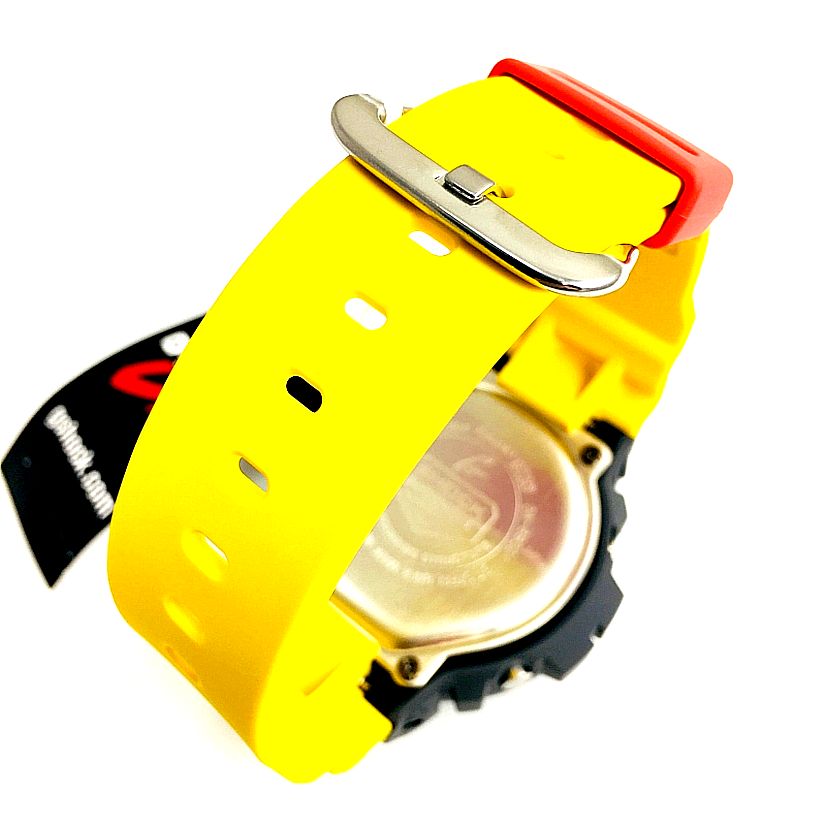 Casio G-Shock Retro Yellow Classic Digital Watch DW6900-Y9