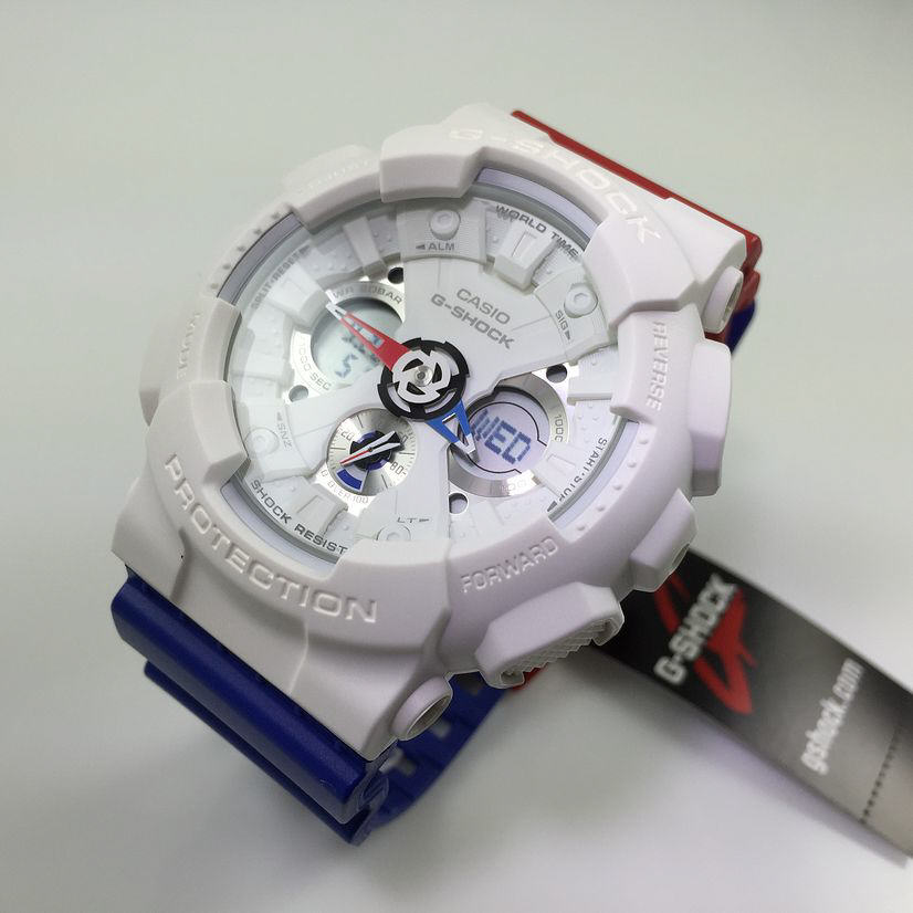 Casio G-Shock Tricolor Digital Analog Watch GA120TRM-7A