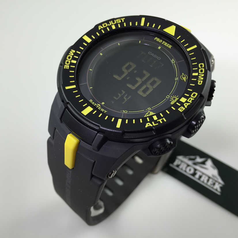 Casio Protrek Solar Power Triple Sensor Compass Watch PRG300-1A9