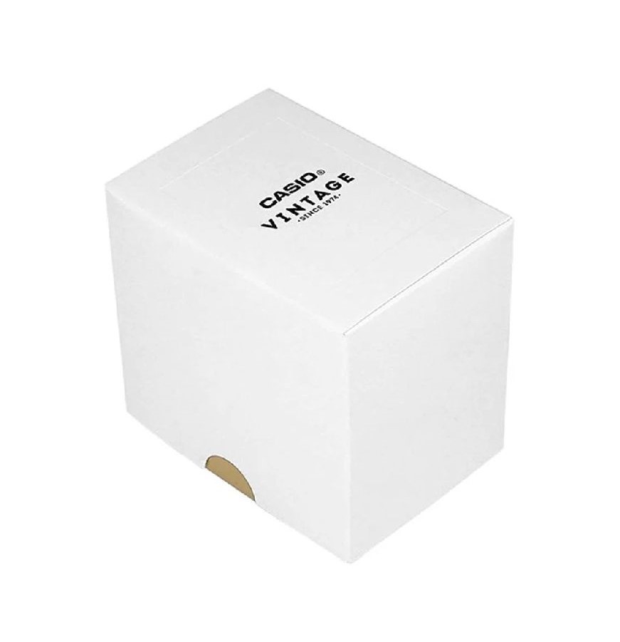 Casio Vintage Collection Digital Dial and Gray Resin Strap Watch A100WEF-8A