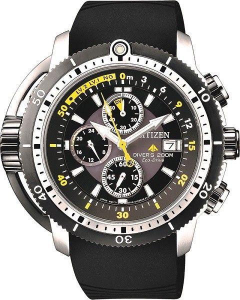 Citizen Aqualand Diver's Depth Meter Watch BJ2127-16E