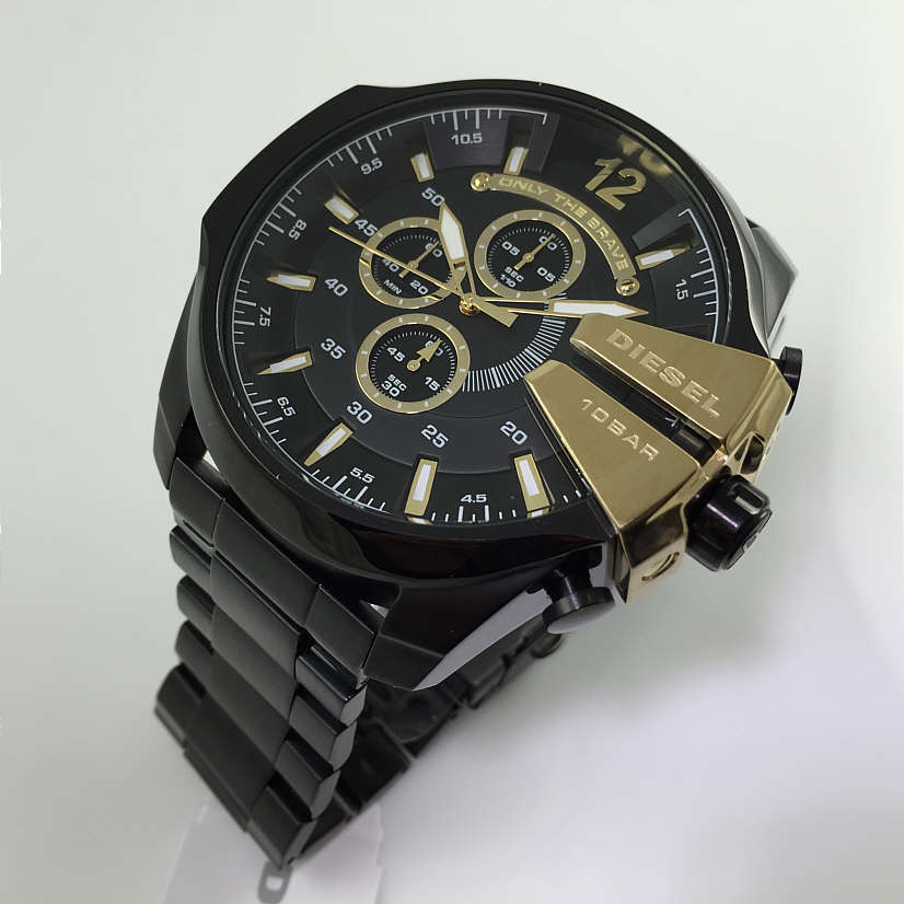 Diesel Mega Chief Big Oversized Chronograph Watch DZ4338