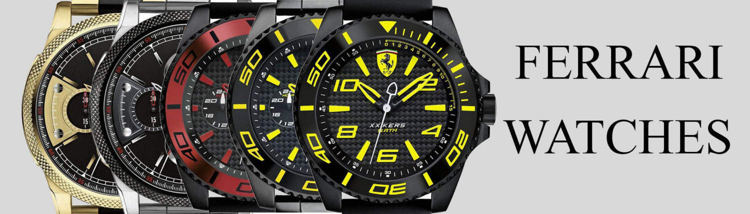 Scuderia Ferrari watches at NYWatchStore.com