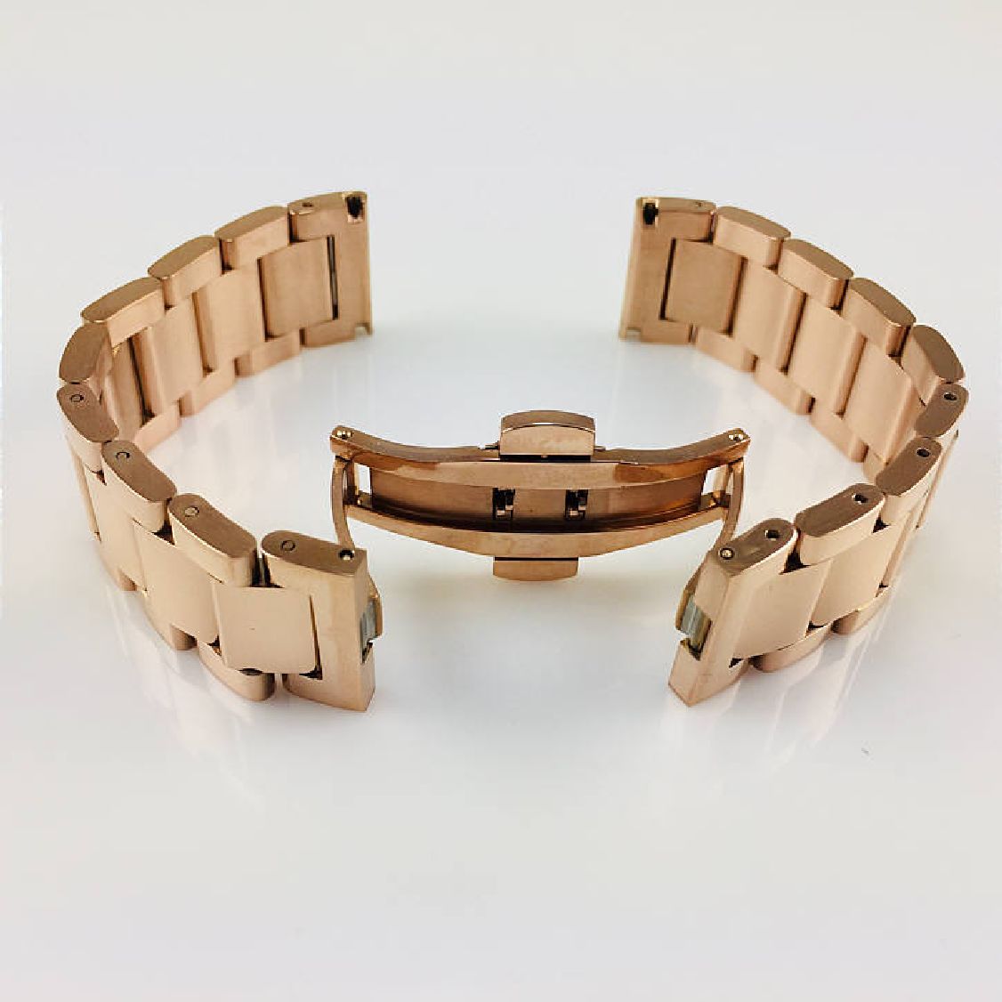 Michael Kors Compatible Rose Gold Steel Metal Bracelet Replacement ...