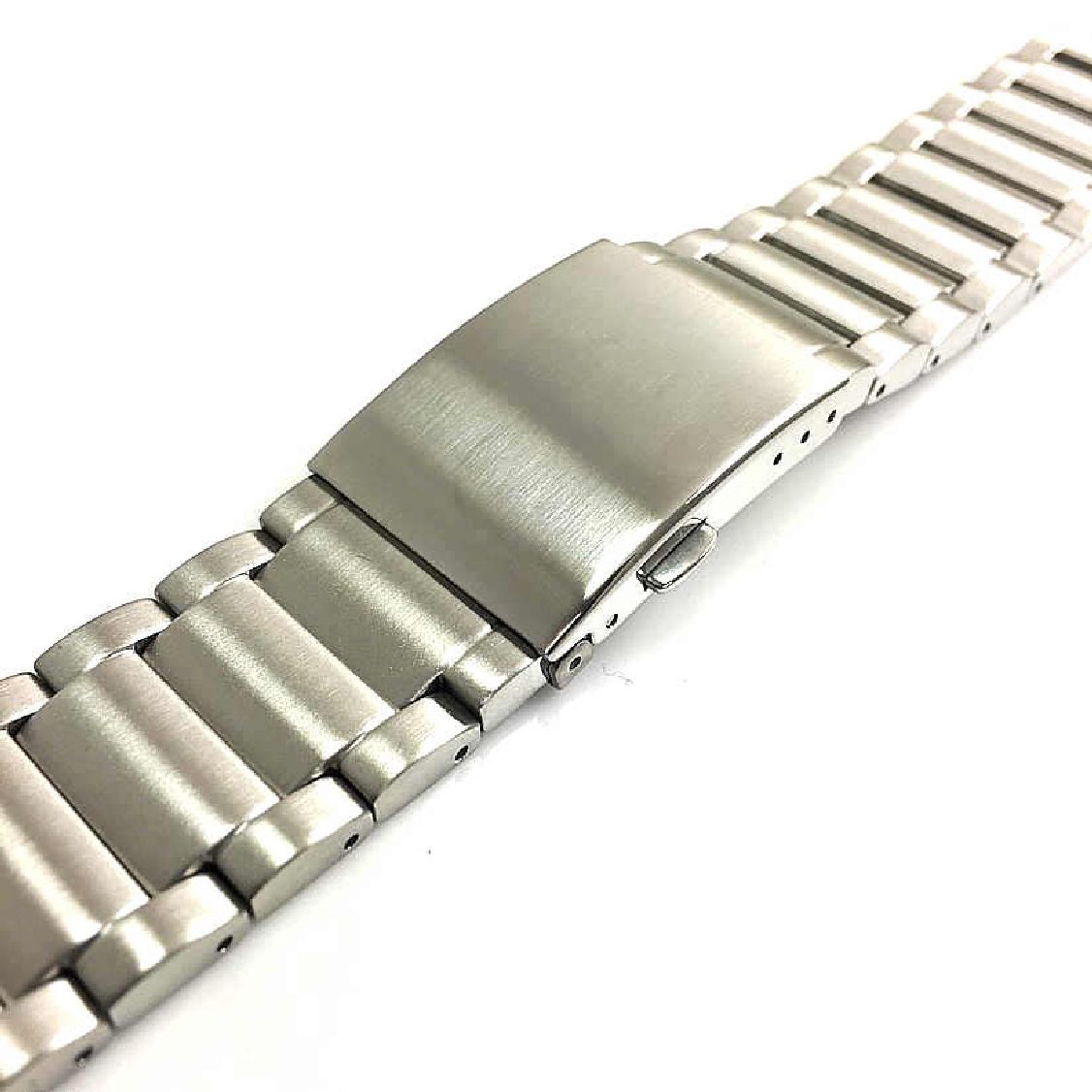 Citizen Compatible Solid Steel Brushed Silver Metal Replacement Watch ...