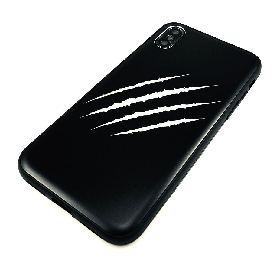 iPhone & Samsung Aluminum Metal Cell Phone Case Cover Claw Scratches ...