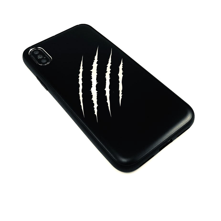 iPhone & Samsung Aluminum Metal Cell Phone Case Cover Claw Scratches ...