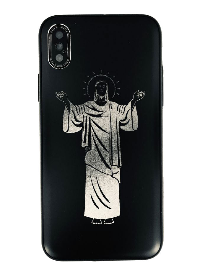 Iphone & Samsung Aluminum Metal Cell Phone Case Cover Jesus Christ #0132