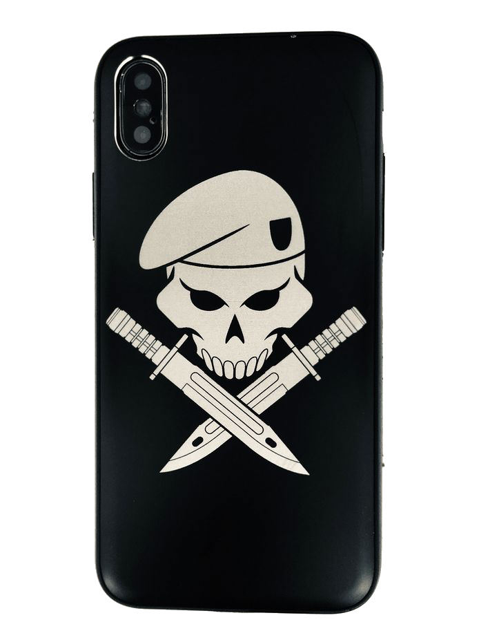 iPhone & Samsung Aluminum Metal Phone Case Cover, Commando Special Ops ...