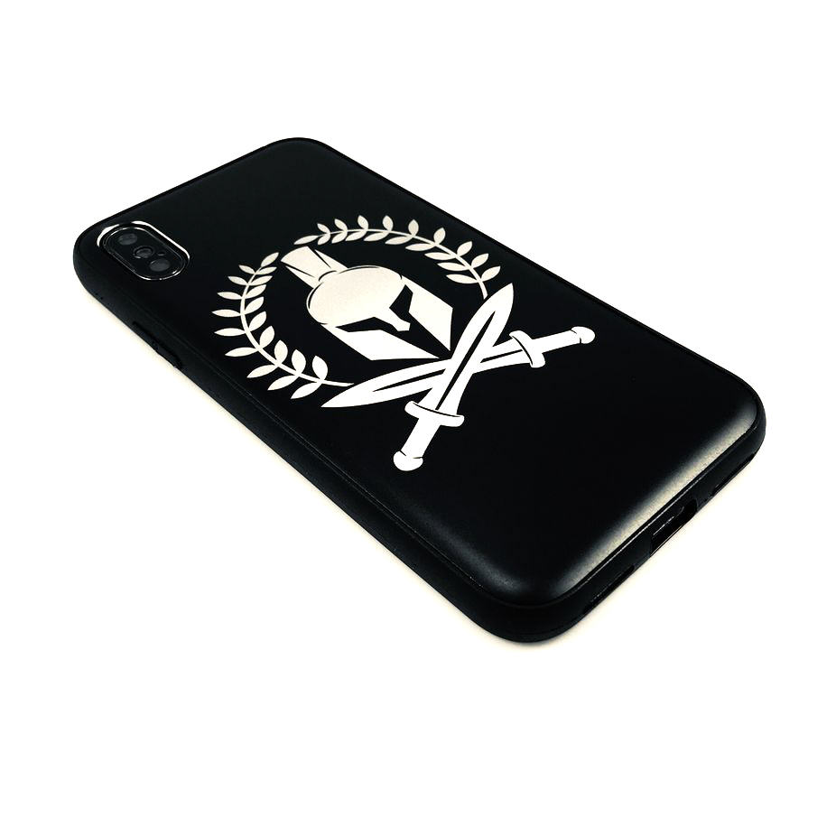iPhone & Samsung Aluminum Phone Case Cover Spartan Warrior Sword ...