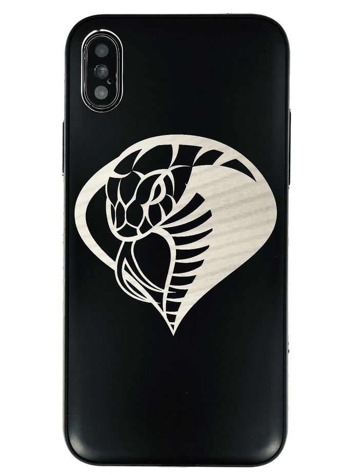iPhone & Samsung Metal Aluminum Cell Phone Case Cover Skin Cobra Snake ...
