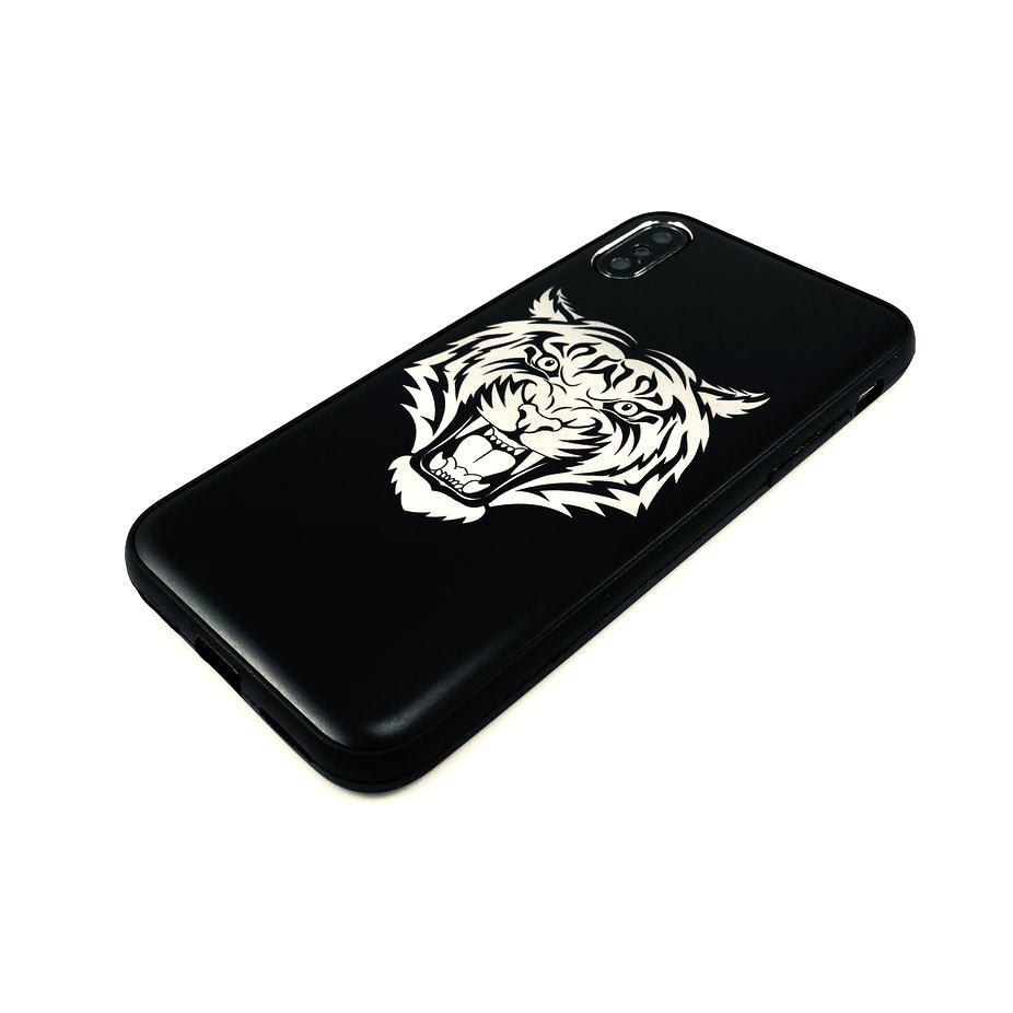 iPhone & Samsung Metal Aluminum Cell Phone Case Cover Tiger's Head Face ...