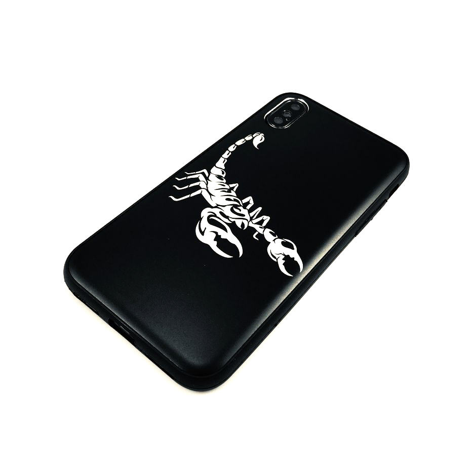 iPhone & Samsung Metal Aluminum Phone Case Cover Skin Scorpion #0079