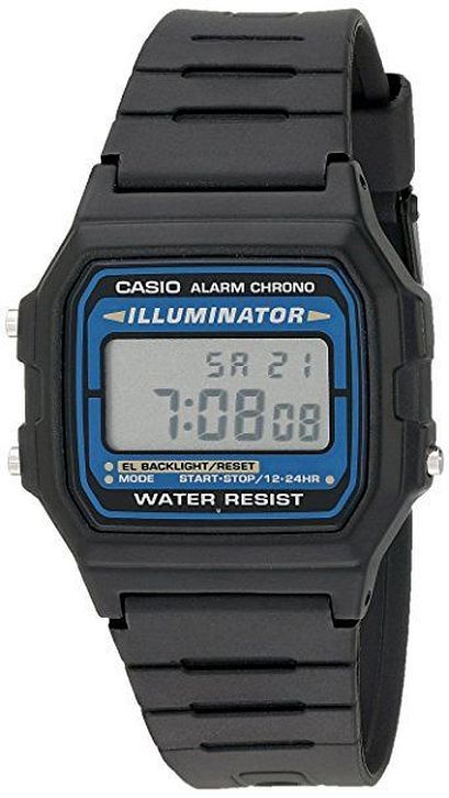 Men's Casio Classic Black Digital Watch F105W-1A