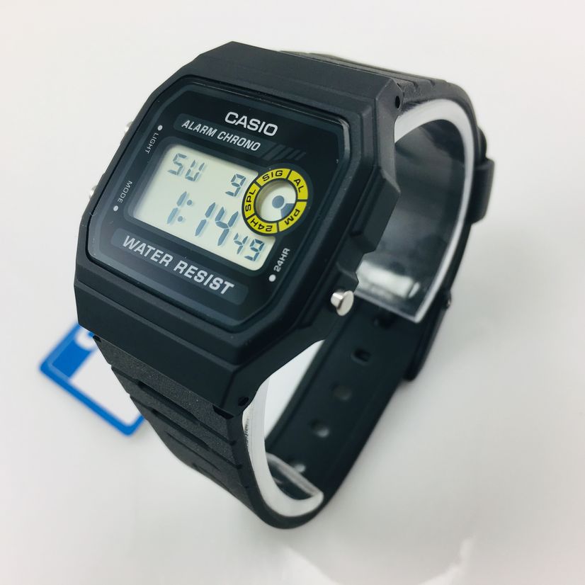 Men's Casio Classic Black Tone Case Digital Chronograph Watch F94WA-8 F ...