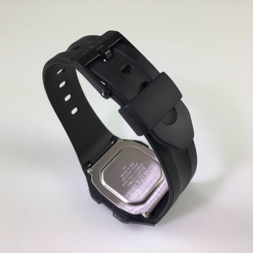 Men's Casio Classic Digital All Black Watch F201WA-9A