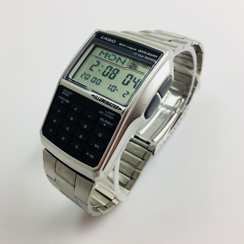 Men's Casio DBC-32D-1A databank calculator watch
