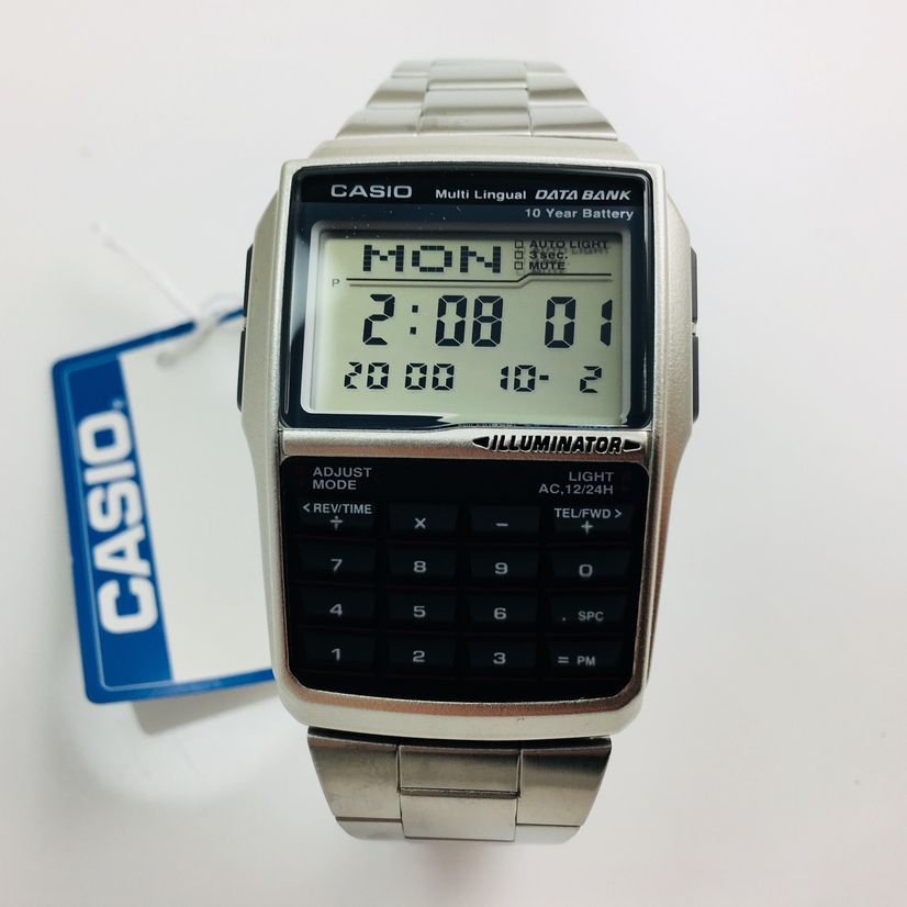 Men's Casio DBC-32D-1A databank calculator watch