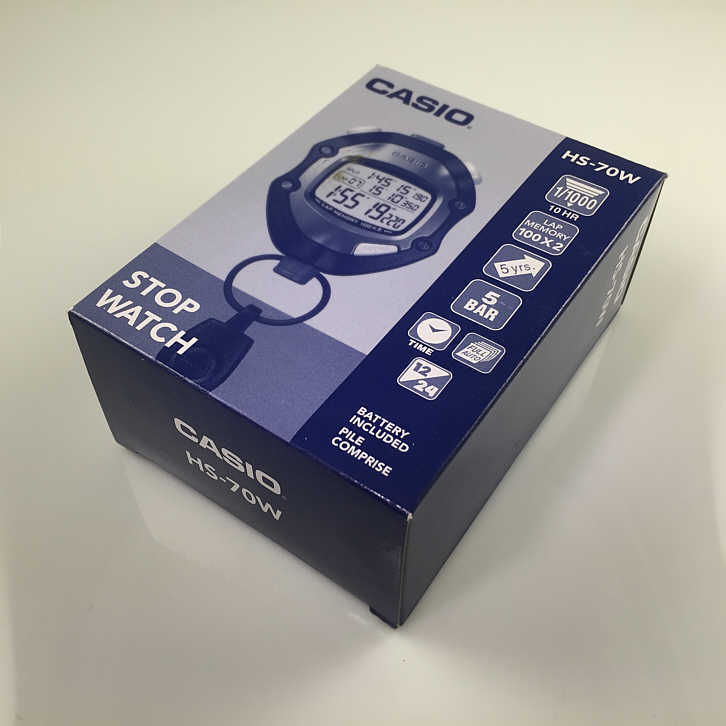 Men's Casio Digital Sports Stop Watch HS70W-1